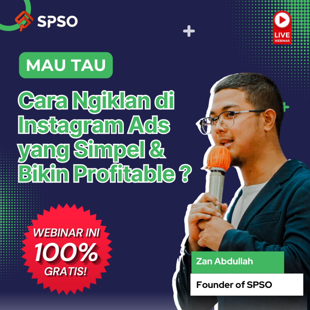Webinar Tutorial Instagram Ads - spso.co.id