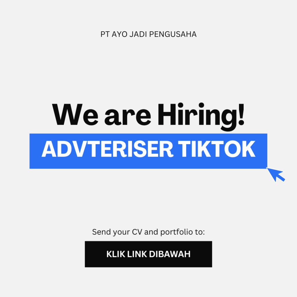 Lowongan advertiser tiktok - spso.co.id